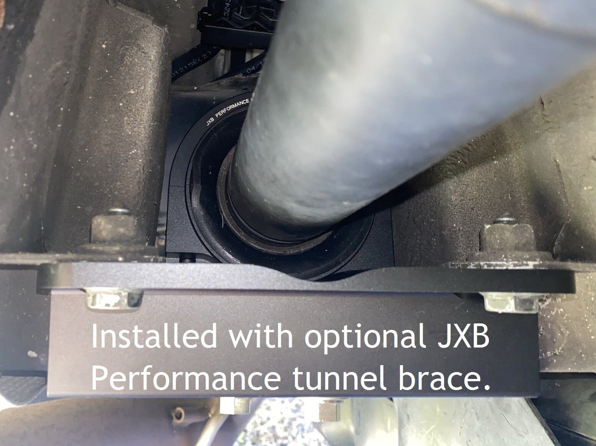 JXB Performance Driveshaft Center Support Bearing Carrier Upgrade - VW Touareg 7L, Cayenne 955 ...