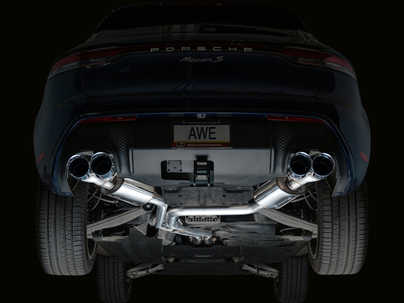 AWE Tuning 2022+ Porsche Macan 2.9TT Touring Edition Catback Exhaust w ...