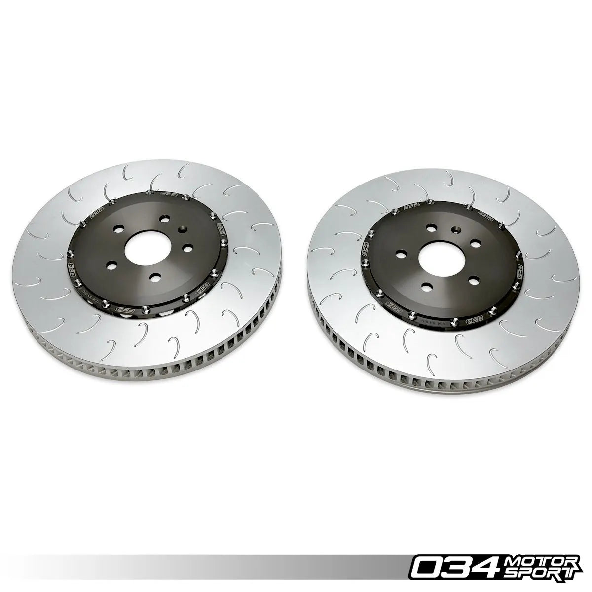 034Motorsport 2-Piece Floating Front Brake Rotor Upgrade Kit for 8Y Au ...