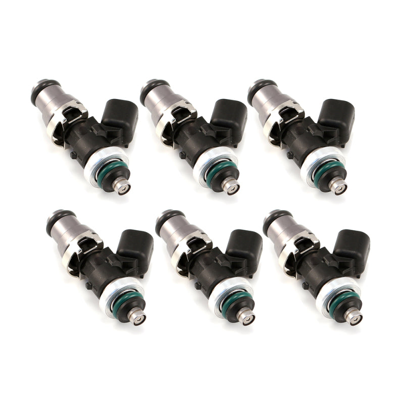 Injector Dynamics 1050-XDS Injectors 14mm (Grey) Adaptor Top GTR Lower ...
