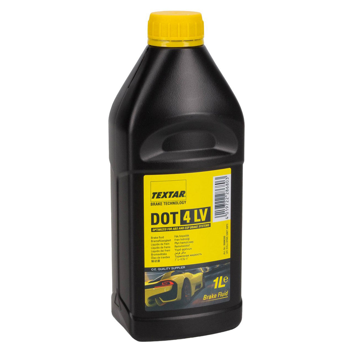 Textar DOT 4 LV Brake Fluid - 1 Liter Bottle – New German Performance