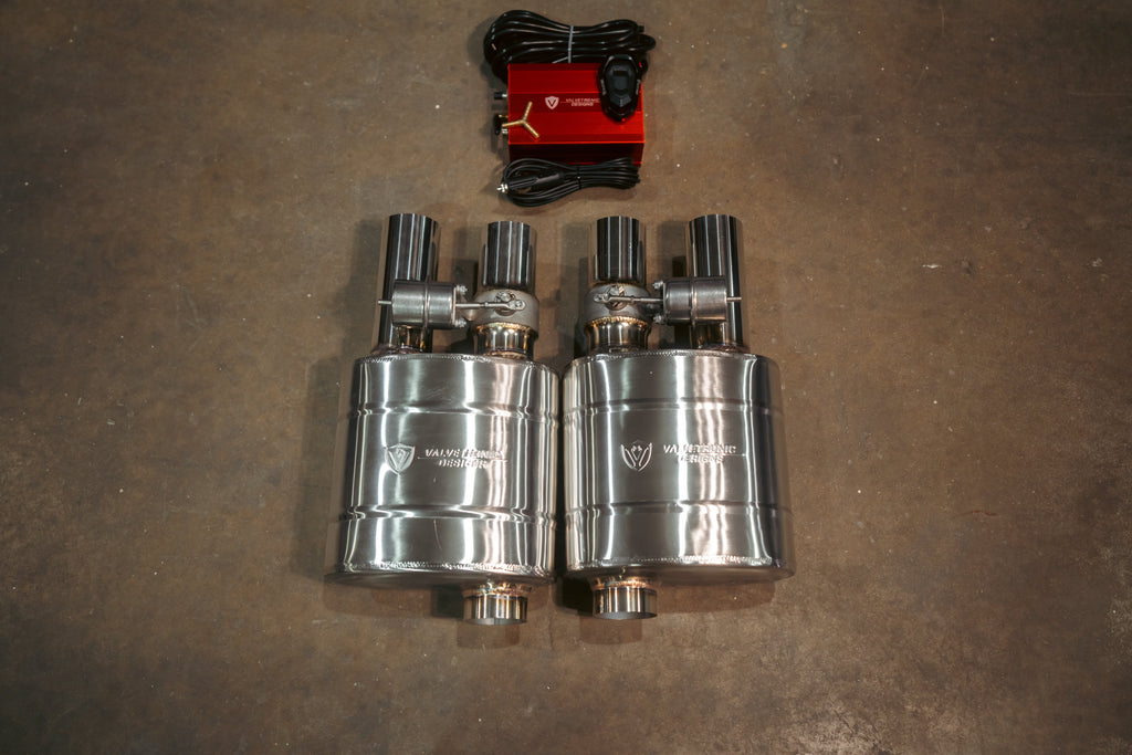 Valvetronic UNIVERSAL VALVED MUFFLER KIT – New German Performance