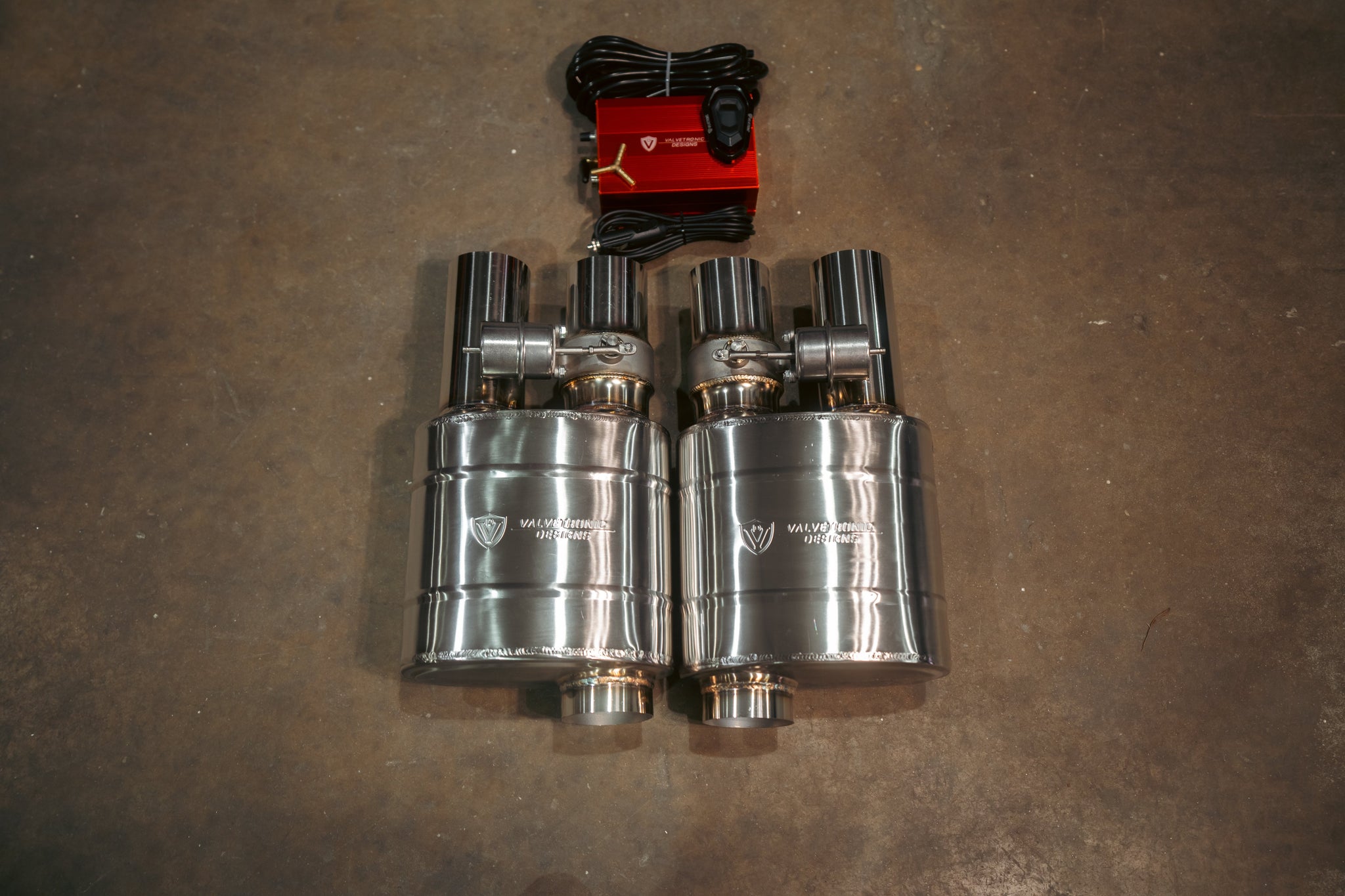 Valvetronic UNIVERSAL VALVED MUFFLER KIT – New German Performance