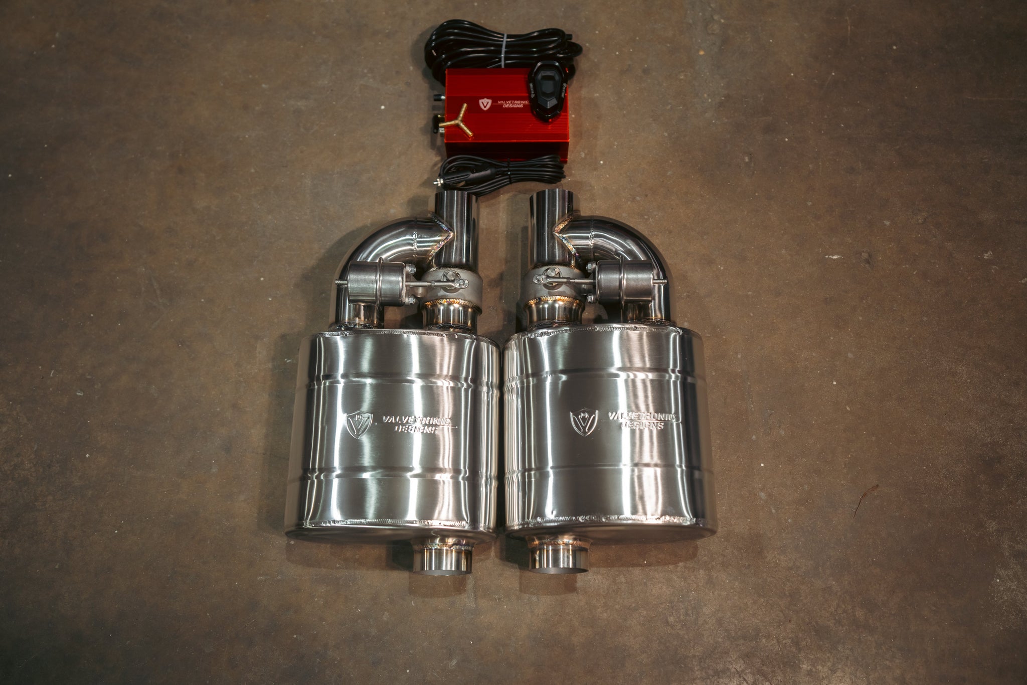 Valvetronic UNIVERSAL VALVED MUFFLER KIT – New German Performance