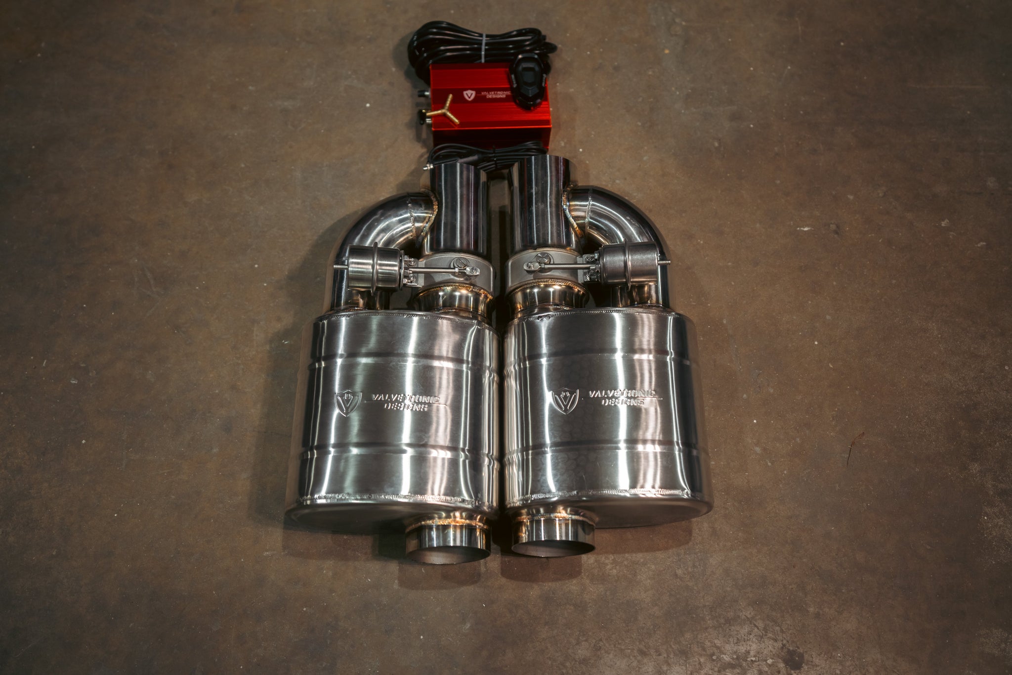Valvetronic UNIVERSAL VALVED MUFFLER KIT – New German Performance