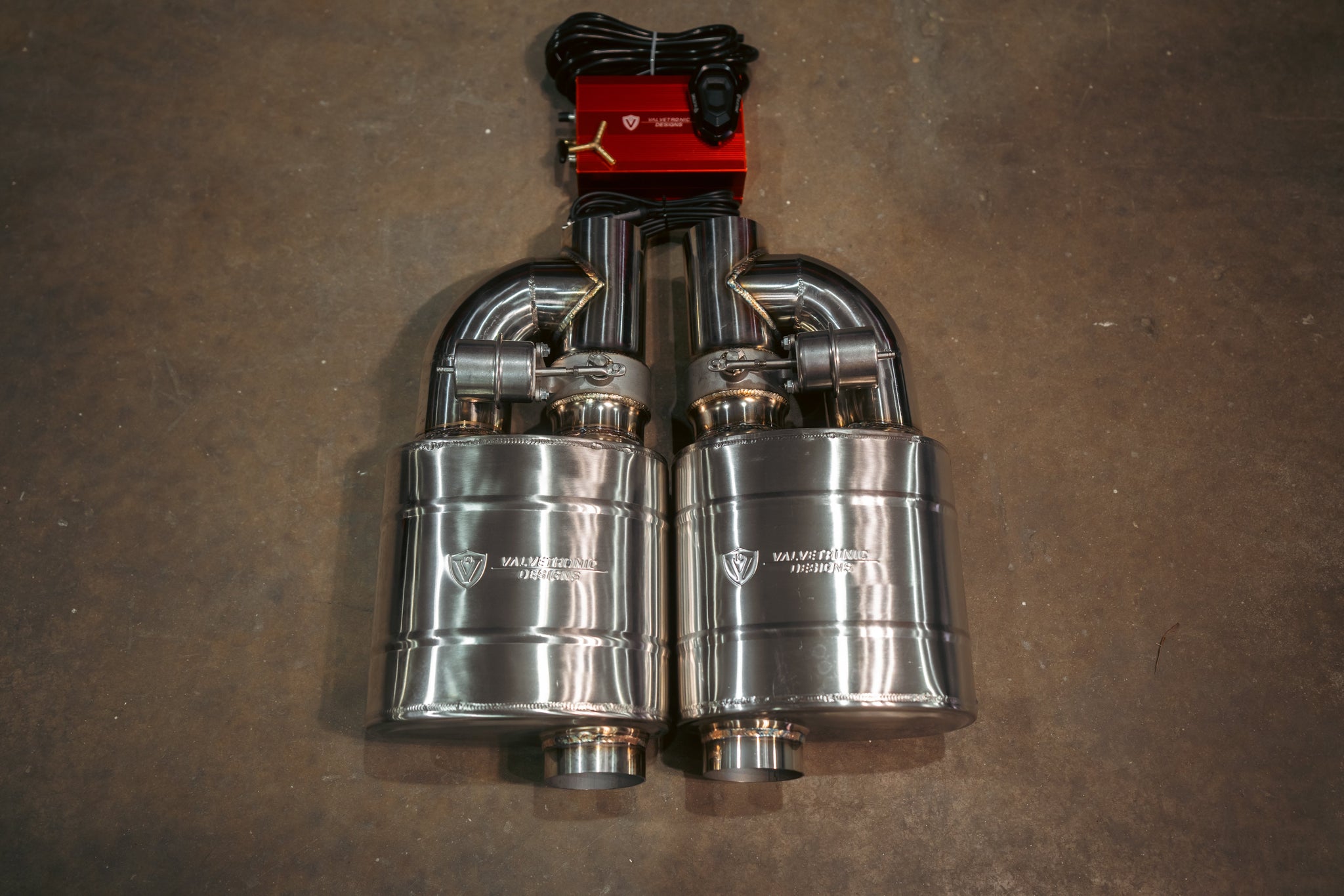 Valvetronic UNIVERSAL VALVED MUFFLER KIT – New German Performance