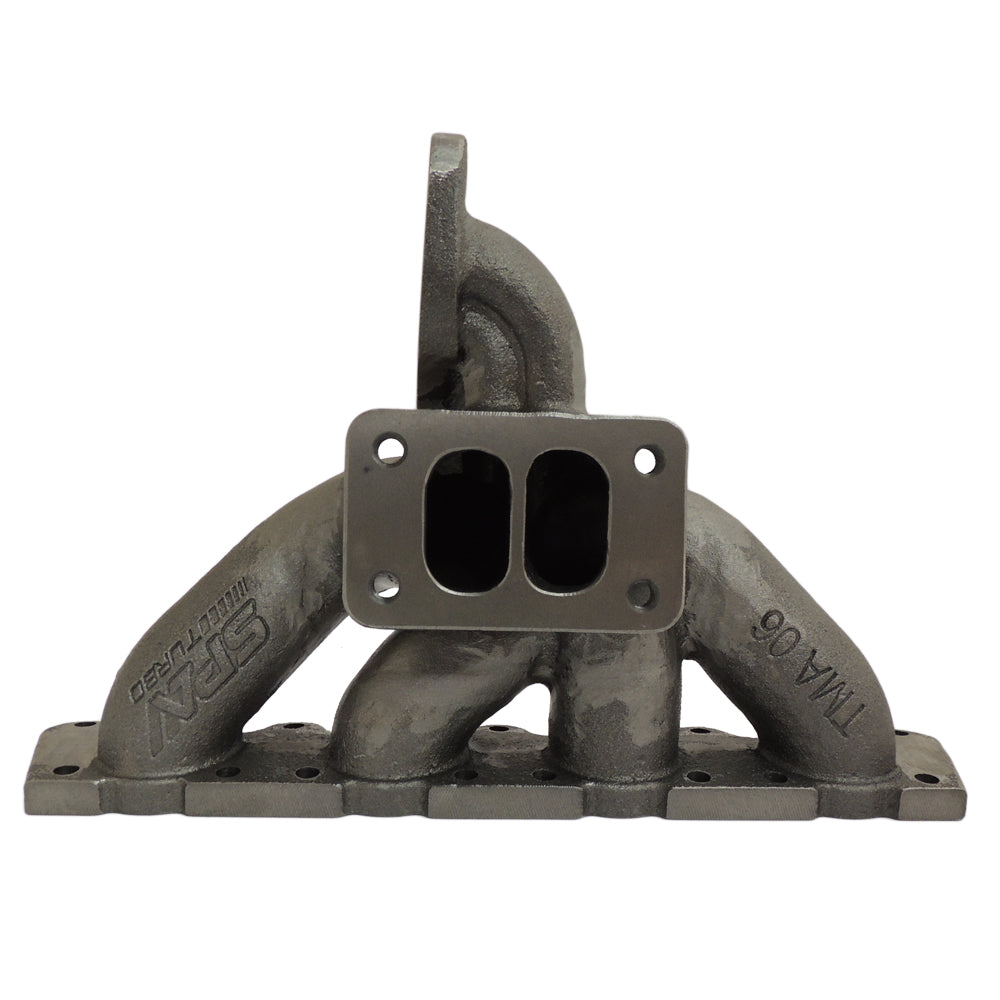 SPA Turbo VW MKIV GTI T3 Twin Scroll Top Mount Flange Turbocharger Exh ...