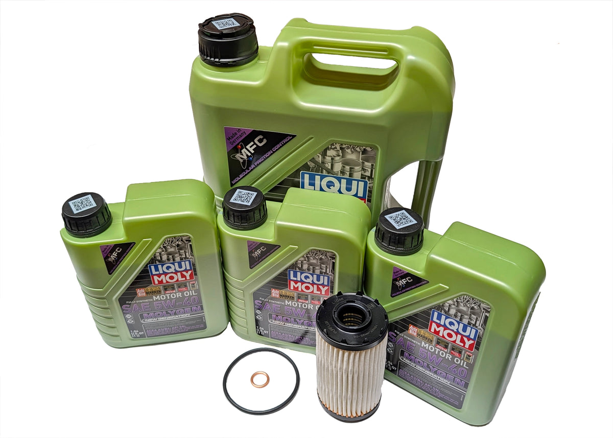 Oil Change Kit Audi B9 S4, S5, A6, A7 EA839 3.0T V6 5w40 Molygen – New ...
