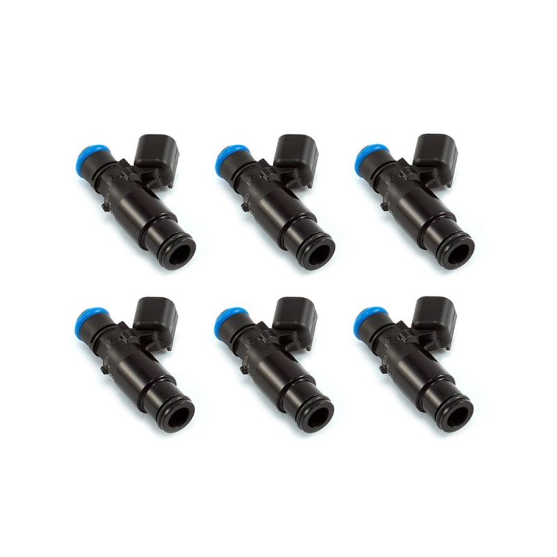 Injector Dynamics ID1050X Injectors 14mm (Black) Adaptor Bottom (Set o ...