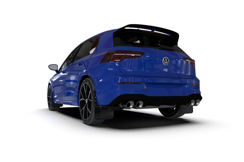 Rally Armor 22-25 VW MK8 Golf GTI/R Black UR Mud Flap w/Green Logo ...