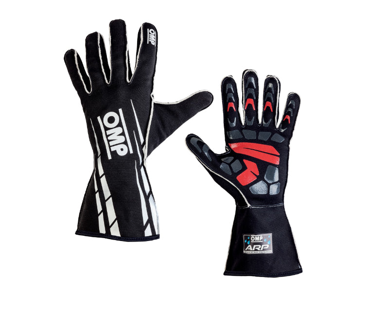 OMP ARP Gloves Black - Size L – New German Performance