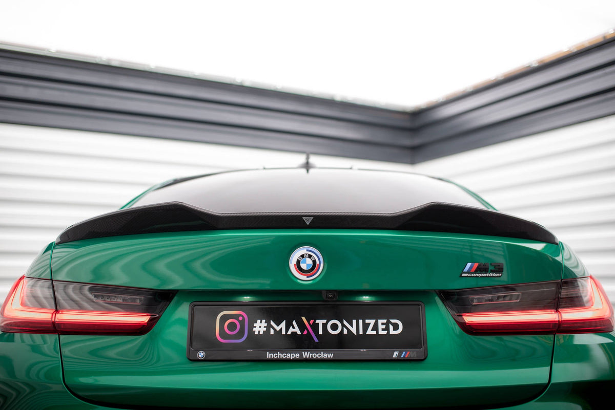 MAXTON DESIGN CARBON FIBER DUCKTAIL SPOILER BMW M3 G80 – New German ...