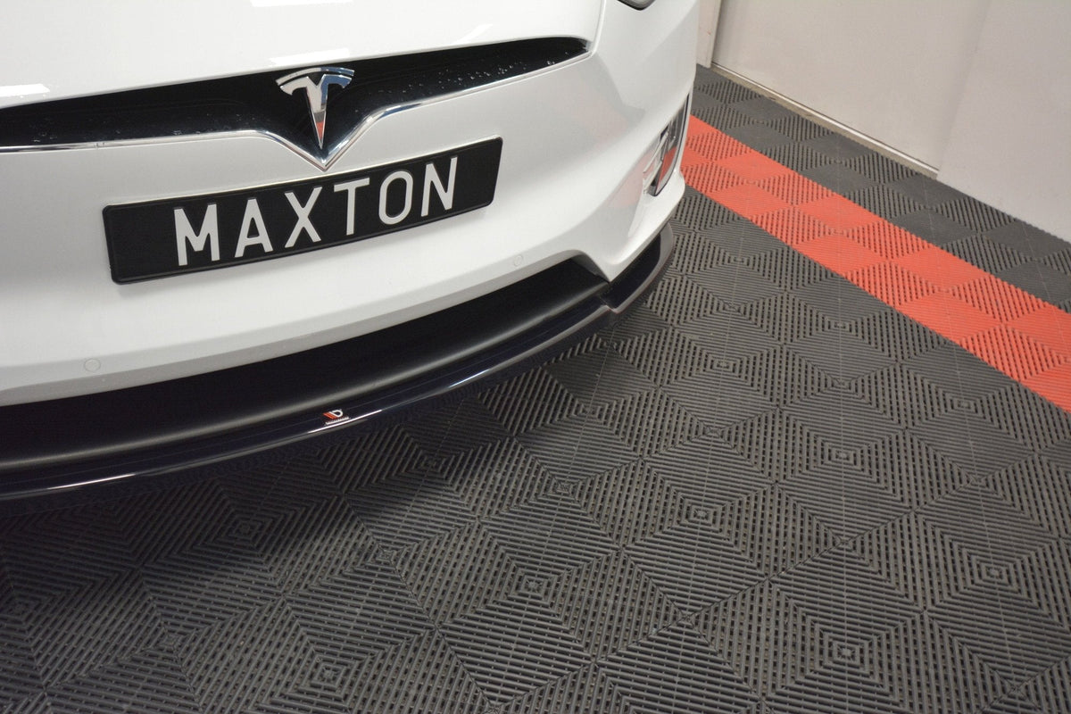 MAXTON DESIGN FRONT SPLITTER V.1 TESLA MODEL X – New German Performance
