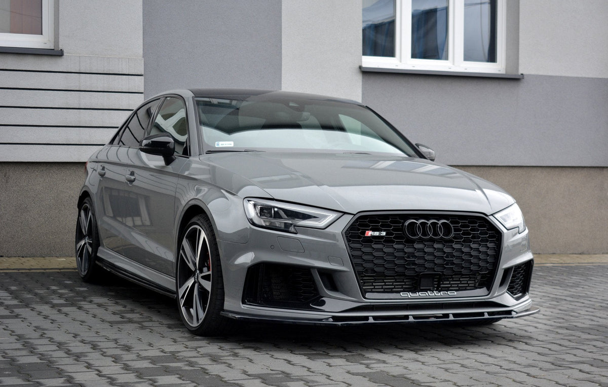 MAXTON DESIGN FRONT SPLITTER V.1 AUDI RS3 8V FL SEDAN – New German ...