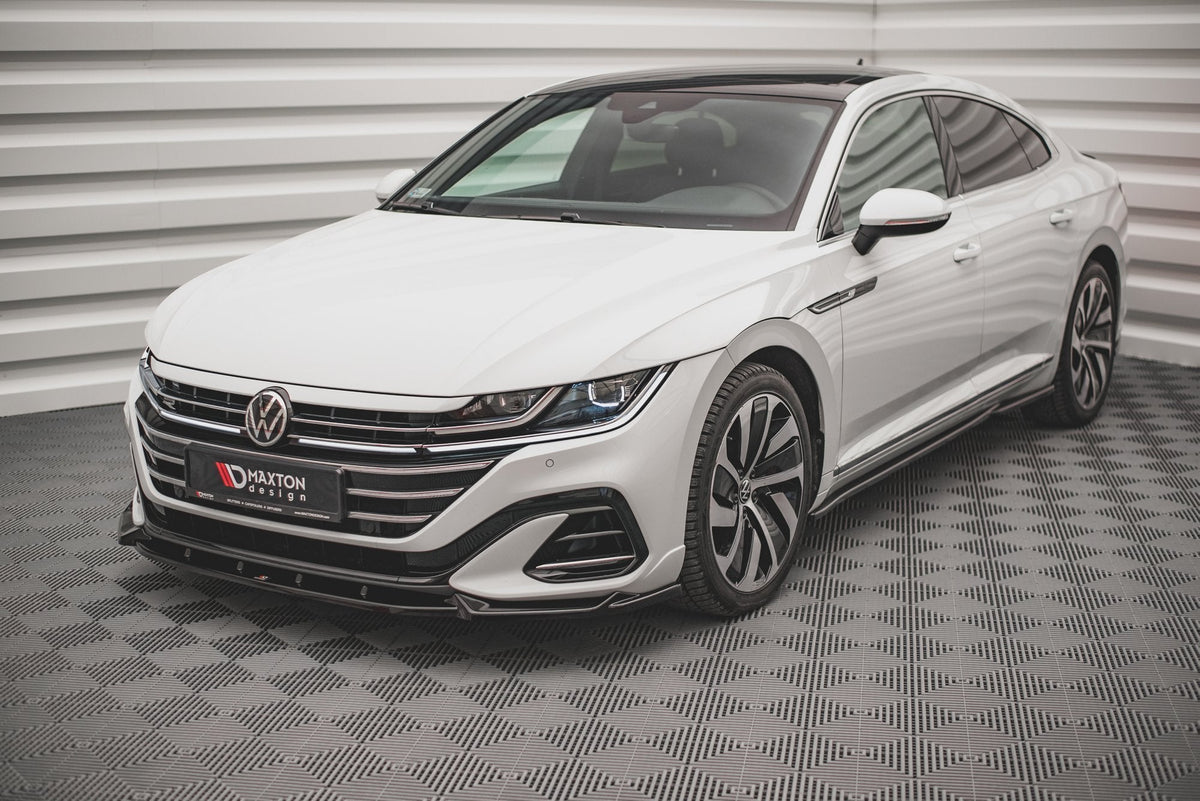 MAXTON DESIGN FRONT SPLITTER V.1 VOLKSWAGEN ARTEON R-LINE FACELIFT ...
