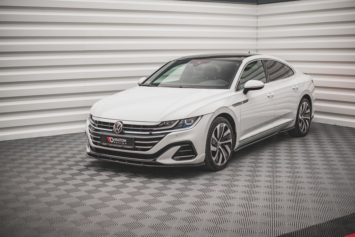 MAXTON DESIGN FRONT SPLITTER V.2 VOLKSWAGEN ARTEON R-LINE FACELIFT ...