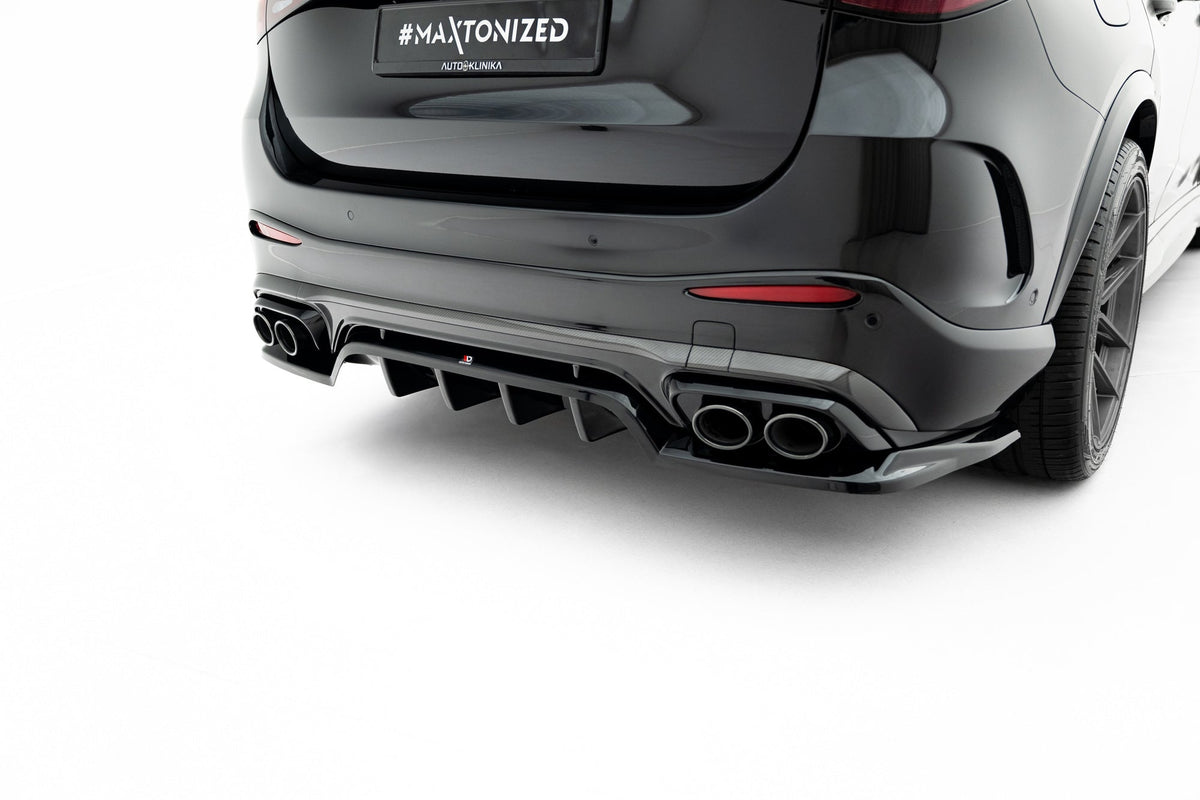 MAXTON DESIGN Rear Splitter (with vertical bars) Mercedes-AMG GLC 43 X ...