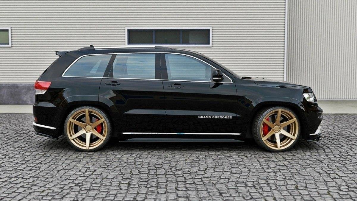 MAXTON DESIGN SIDE SKIRTS DIFFUSERS JEEP GRAND CHEROKEE WK2 SUMMIT (FA ...
