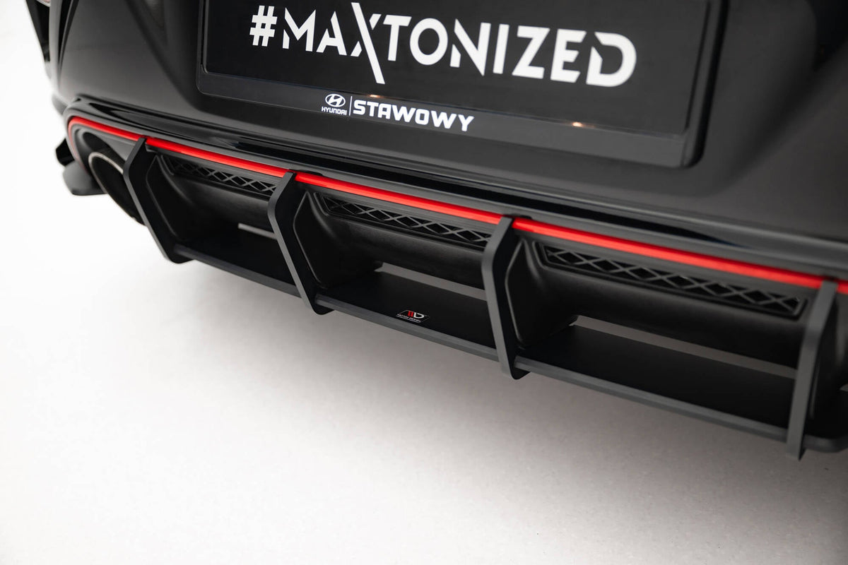 MAXTON DESIGN Street Pro Rear Diffuser Hyundai Veloster N Mk2 – New ...