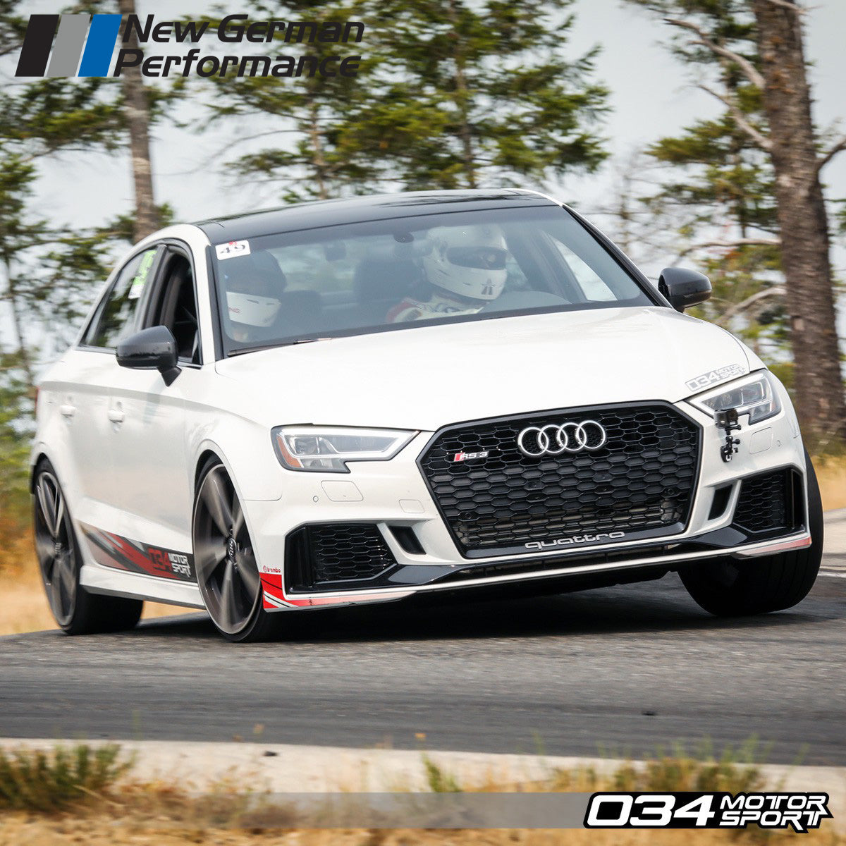 034Motorsport Dynamic+ Lowering Springs, 8V.5 Audi RS3 Quattro ...