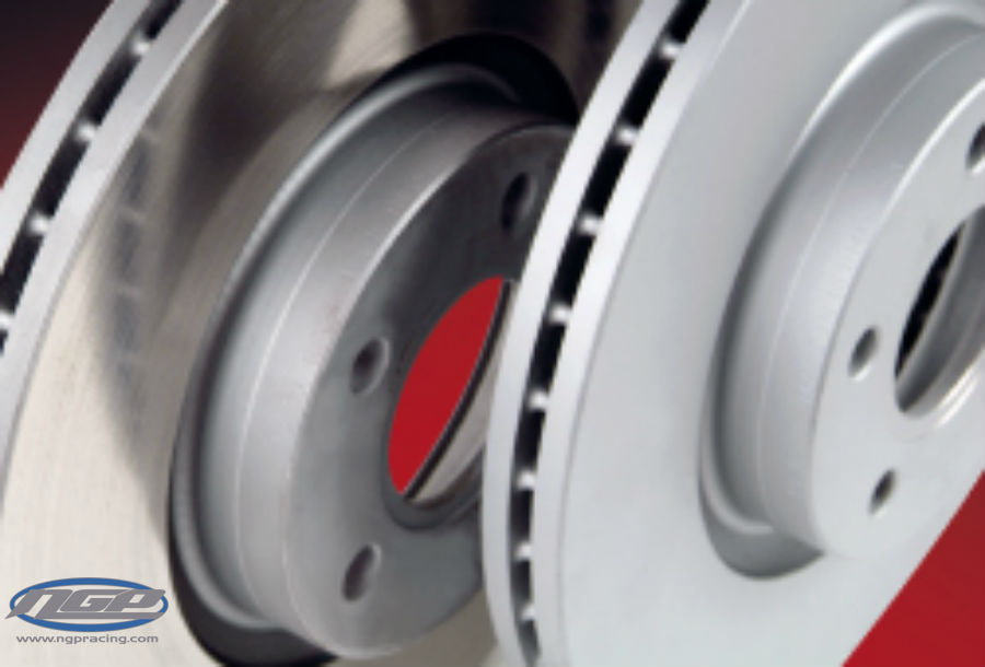 Zimmerman Coat-Z Standard 260mm Brake Rotors - Rear - Mk5 - Rabbit ...