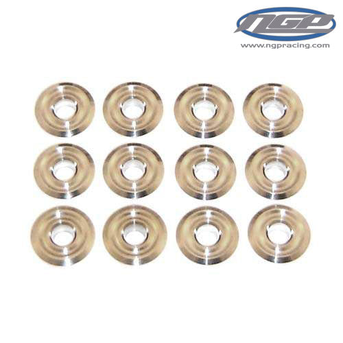 Techtonics Titanium Valve Spring Retainer 7mm Triple Groove Kit - VR6 ...