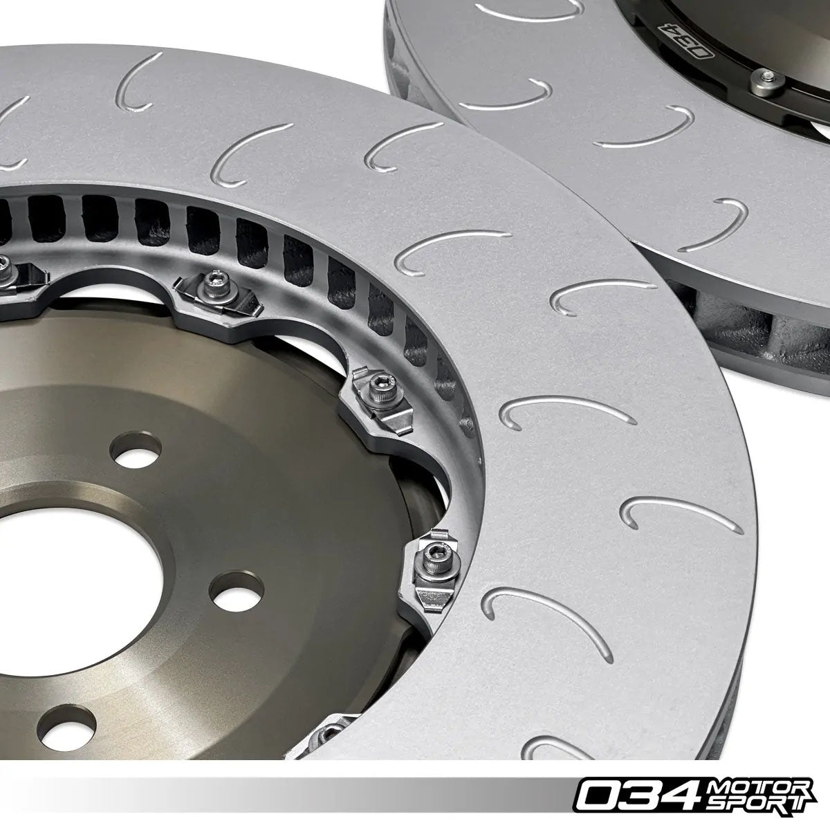 034Motorsport 2-Piece Floating Front Brake Rotor Upgrade Kit for Audi ...