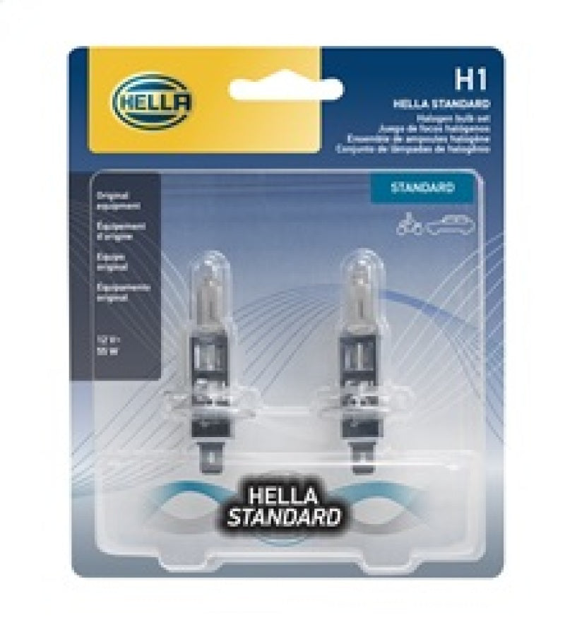Hella Bulb H1 12V 55W P145S T25 (2) – New German Performance