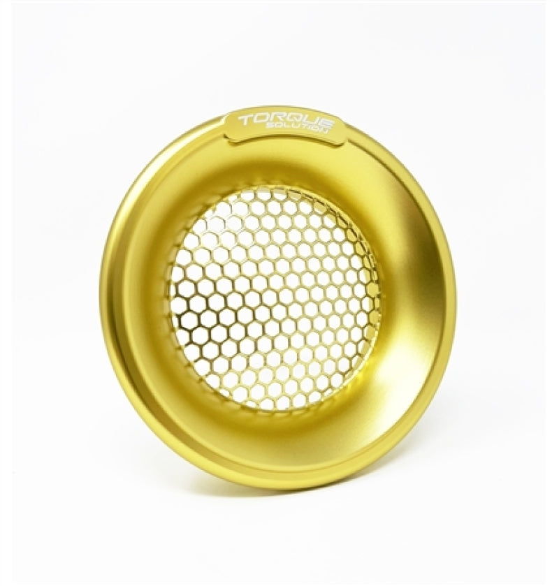 Torque Solution Billet Turbo Velocity Stack Shield For 4in Inlet - Gol ...