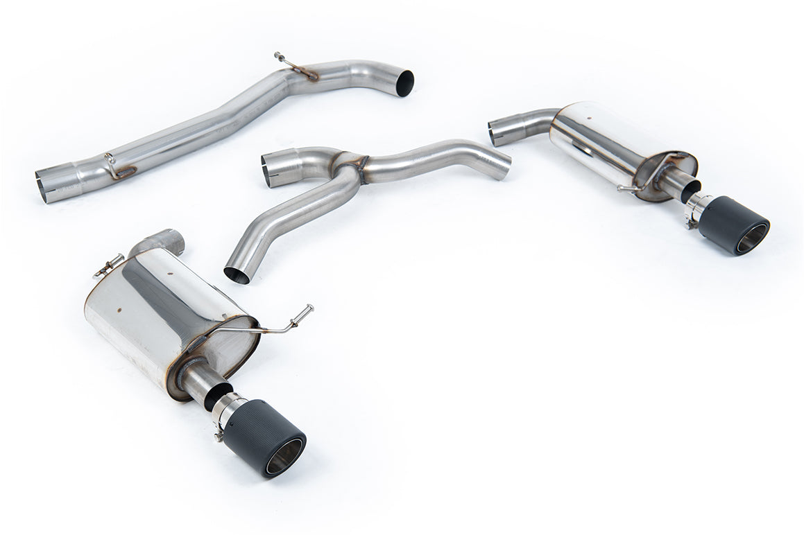 Milltek Sport VW Mk7 Golf Alltrack Non-Resonated Catback Exhaust Syste ...