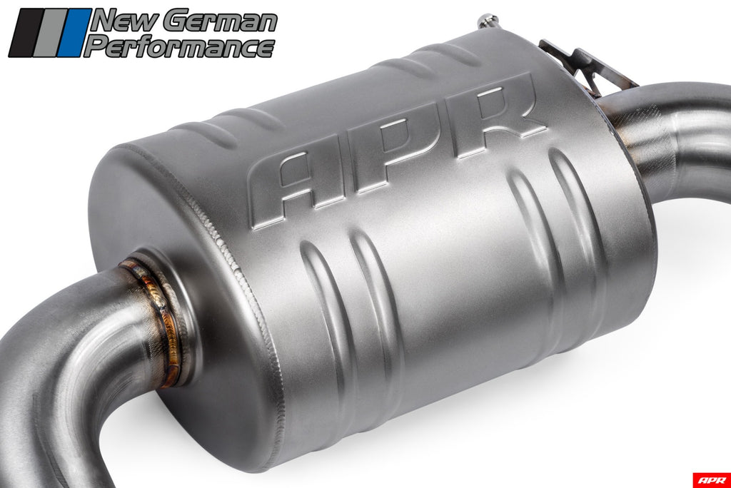 APR MK7.5 GTI Catback Exhaust System With Muffler – New German Performance