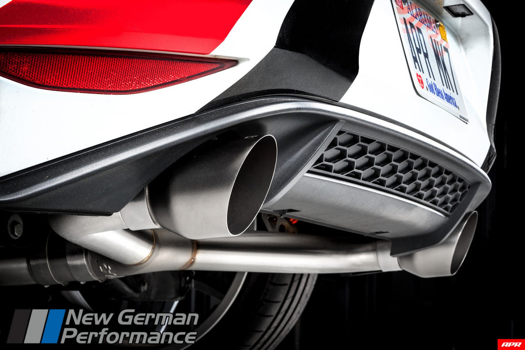 APR MK7 GTI Catback Exhaust System With Muffler – New German Performance