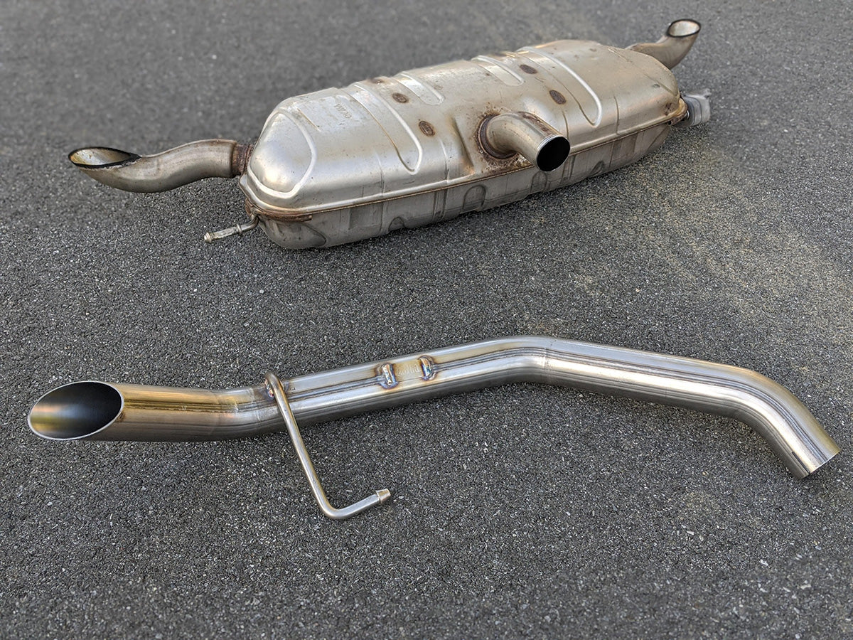 B2BFAB TiggyPipe - VW Tiguan Rear Muffler Delete – New German Performance