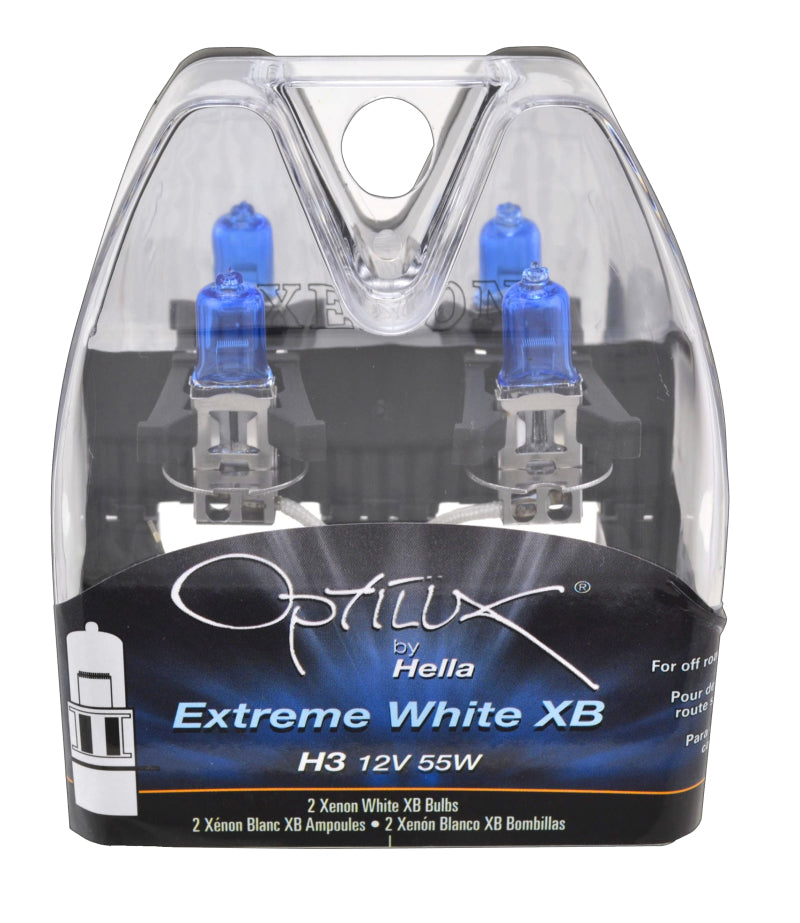 Hella H3 12V 55W Xen White XB Bulb (Pair) – New German Performance