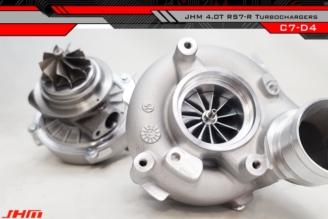 JHM RS7-R Turbo Upgrade for C7 S6-S7-RS7 and D4 A8-S8 4.0T – New German ...