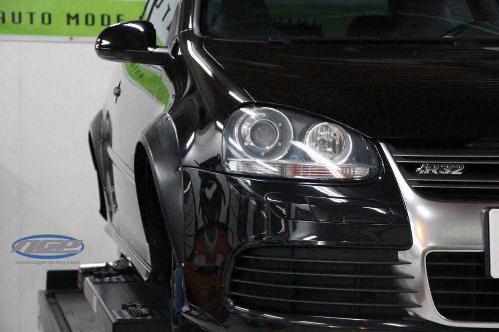 Voomeran Over-Fender Flare kit for Mk5 Golf / GTI / Rabbit / R32 ...