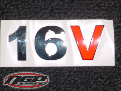 Self Adhesive Badge - 16v - 30mm (1.15") tall – New German Performance