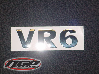 Self Adhesive Badge - VR6 - 30mm (1.15") tall – New German Performance