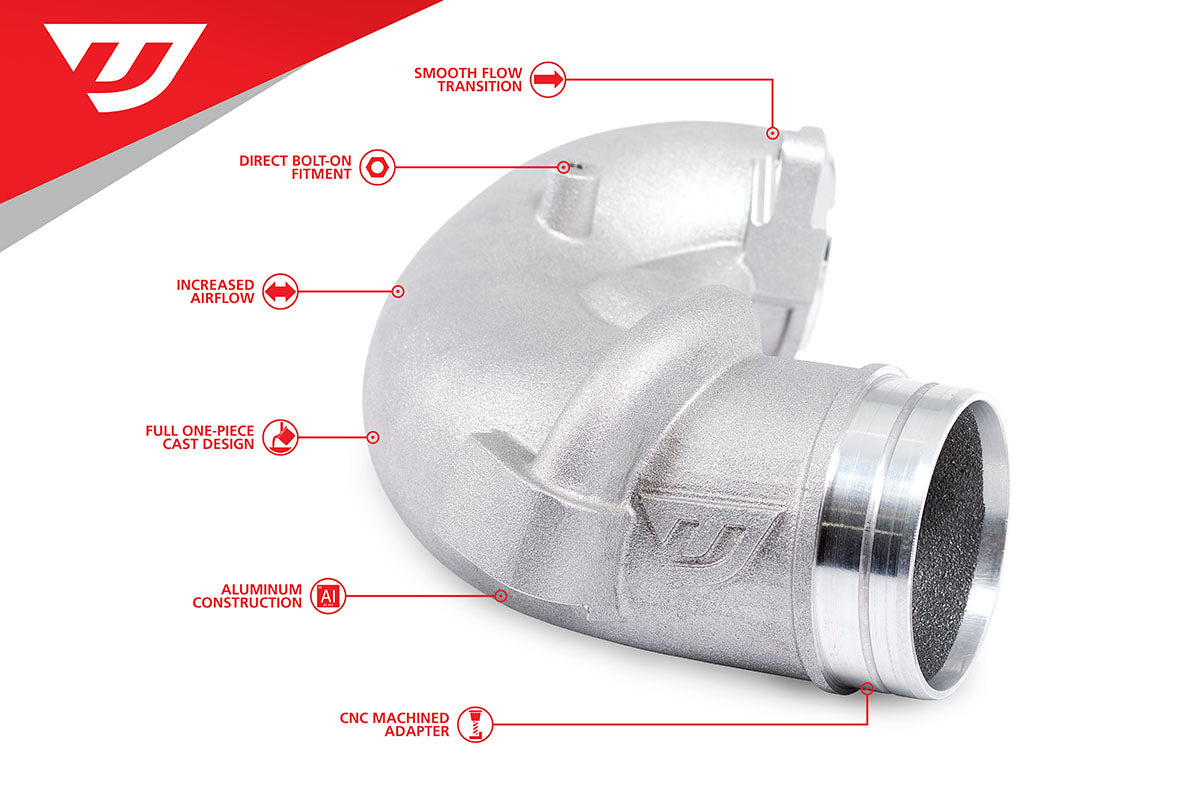 UNITRONIC 3-INCH TURBO INLET ELBOW FOR 2.5 TFSI EVO – New German ...